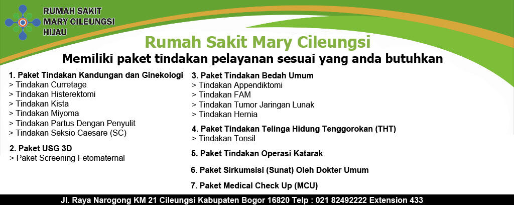 Rumah Sakit Mary Cileungsi Hijau - Peduli Kesehatan Masyarakat