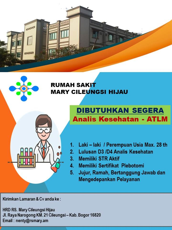 Karir - Rumah Sakit Mary Cileungsi Hijau