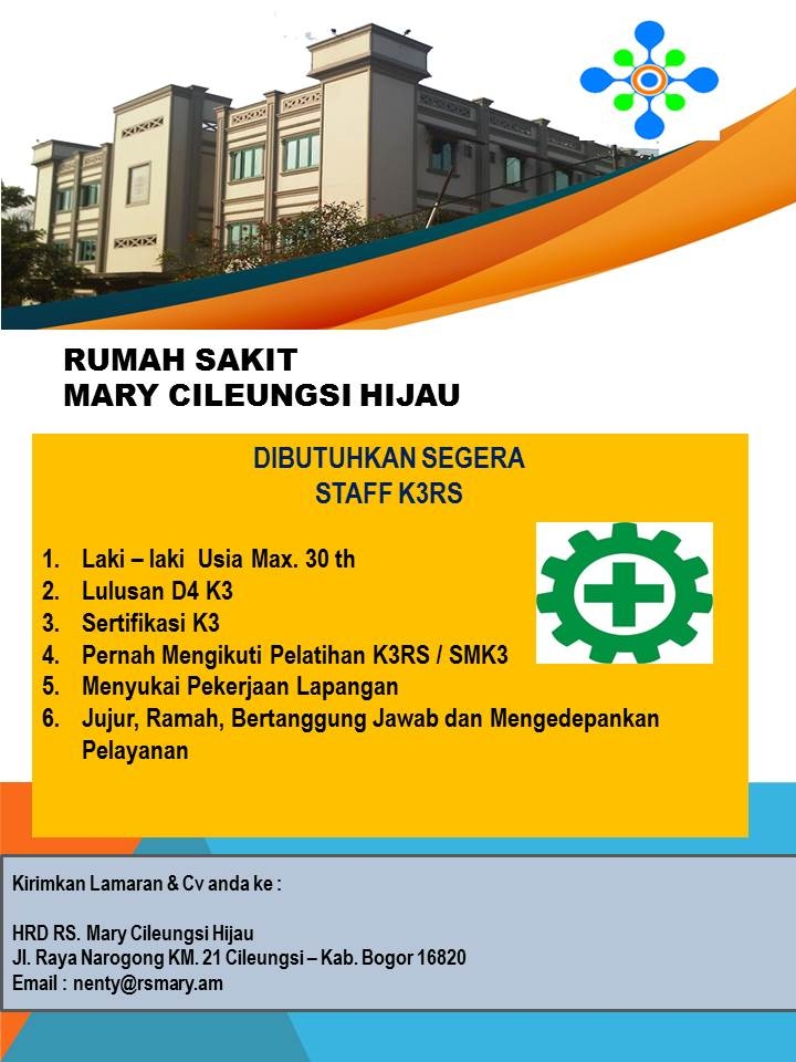 Karir - Rumah Sakit Mary Cileungsi Hijau